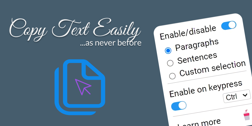 Copy Text Easily Copy Text Easily